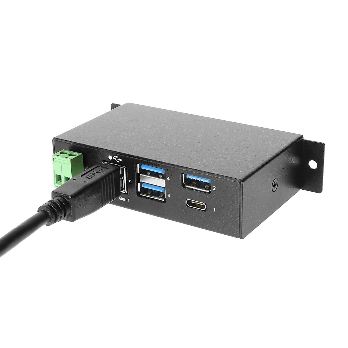 Coolgear USB C Hub 4 Port USB 3.1 Gen1 SuperSpeed Type-B Upstream