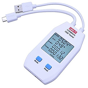 UNI-T USB Tester USB Detector Digital Voltmeter Ammeter Power Capacity Tester Voltage Current Meter