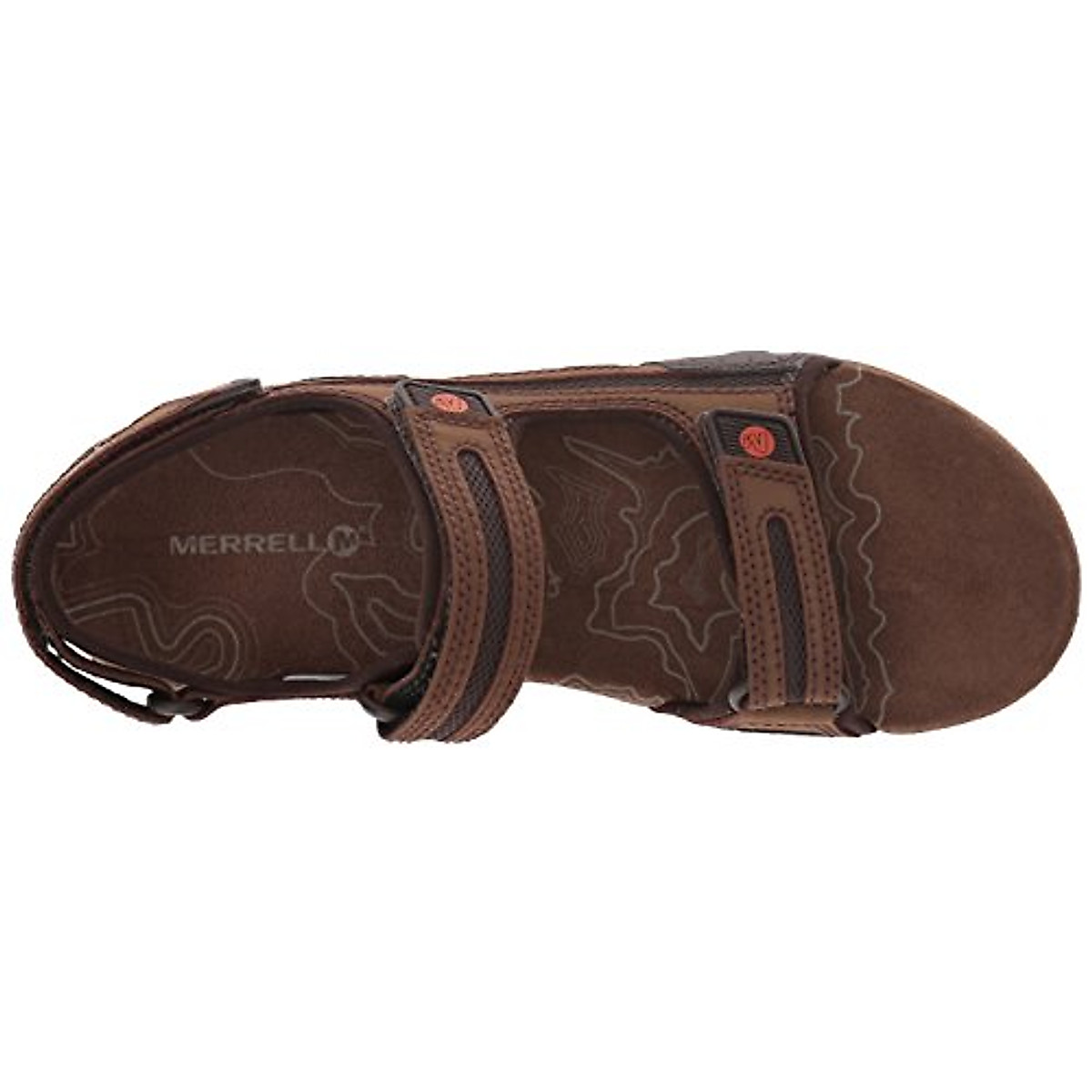 Merrell Men's Sandspur Oak Sandal, Dark Earth, 10 Medium US