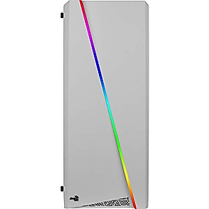 Cylon White RGB Mid Tower Computer Case