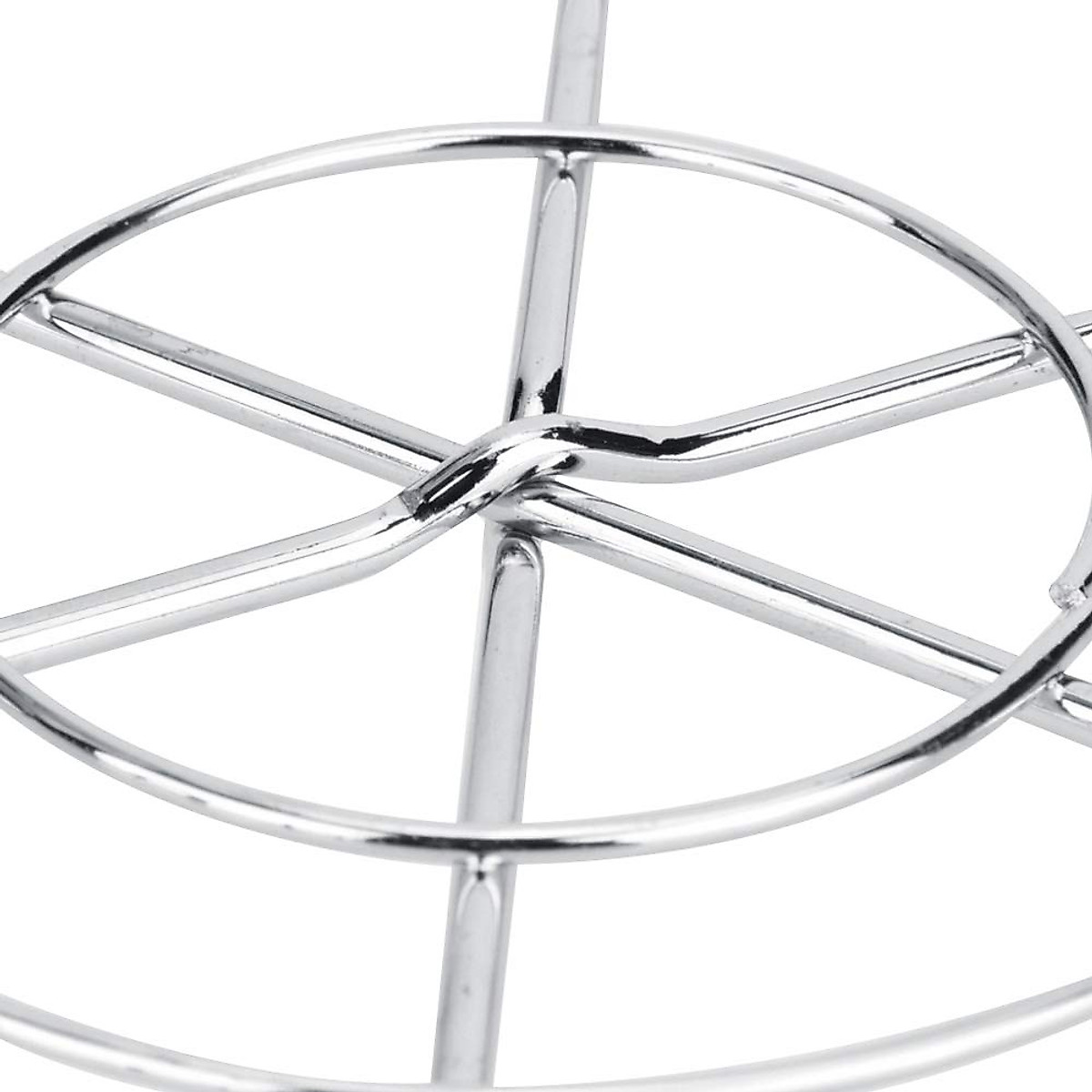 Srliya fire Pit Grate Round Grill grates 33×33×2 Round Shape BBQ Wire mesh Grill net Barbecue Grilled Grid Rack Outdoor Camping Picnic Tool