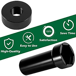 2-1/4" Mainshaft Pulley Wrench Lock Nut Sprocket Socket Tool Fit for Harley Twin Cams, Dyna, Electra Glide, Heritage Softail