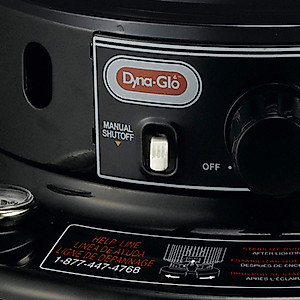 Dyna-Glo WK24BK 23,800 BTU Indoor Kerosene Convection Heater, Black