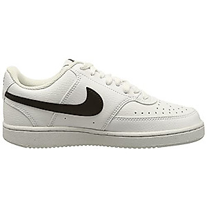 NIKE Women's Basketball Shoe, Bianco Nero, 8