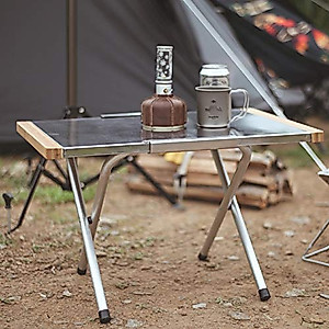 DOUBAO Original Aluminum Folding Camping Table Laptop Bed Desk Adjustable Outdoor Tables BBQ Portable Lightweight Simple Rain Proof