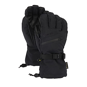 Burton Mens' Gore-TEX Ski & Snowboard Winter Gloves (True Black, Medium)
