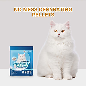 Honey Care All-Absorb Cat Litter Pellets, Zeolite, Long-Lasting Odor Control Non-climping Litter, 3.5 Lbs Pack