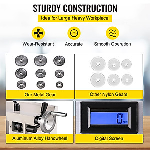 VEVOR Mini Metal Lathe 8"x14", Mini Lathe Machine 2250 PRM Variable Speed Change,Precision Mini Lathe 600W Metal Working Lathe, Small Metal Lathe, Milling Machine for Various Types of Metal Turning