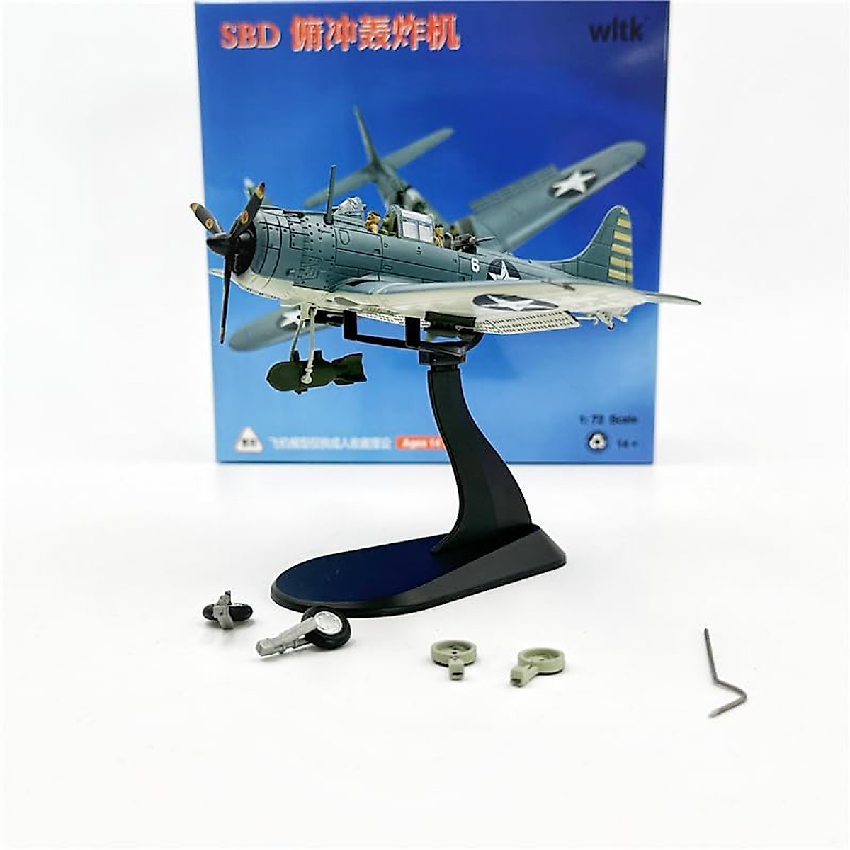 wltk Douglas SBD Dauntless 1/72 Diecast Aircraft Model