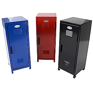 HOWBOUTDIS Brightly Colored Mini Metal Locker for Kids, Comes with a Lock and Key, 1 per Order, Assorted Colors, Ages 3+