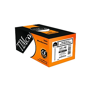 TIMCO Solo Chipboard & Woodscrews - PZ - Double Countersunk - Gold - 6.0 x 120 - Box of 100