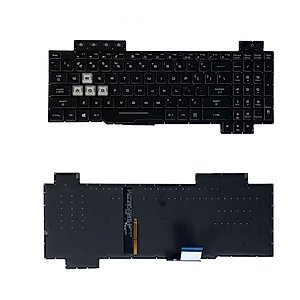 New US Black English Backlit Laptop Keyboard (Without palmrest) for ASUS TUF Gaming FX705D FX705DY FX705DD FX705DT FX705DU