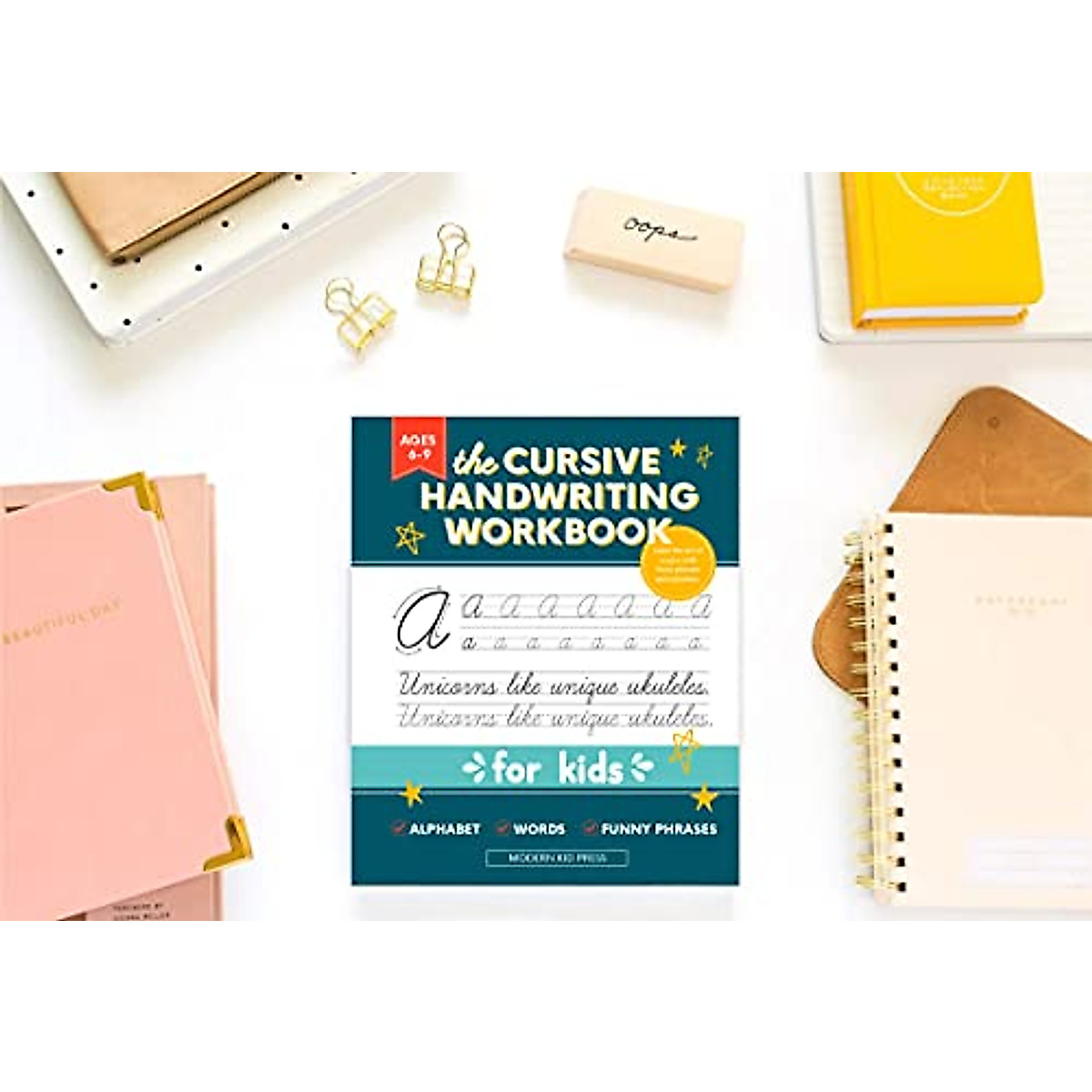 The Cursive Handwriting Workbook for Kids: A Fun and Engaging Cursive Writing Practice Book for Children and Beginners to Learn the Art of Penmanship