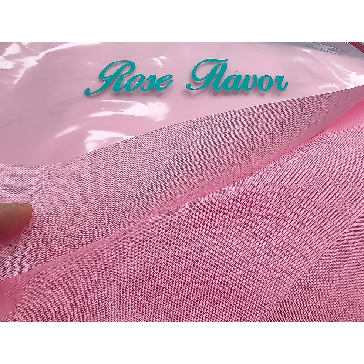 Rose Flavor Banners of Textile Nylon Ribstop Waterproof Fabric 1.7OZ 70D 58“ by 1 Yard(Pink)