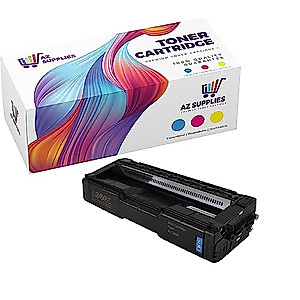 AZ SUPPLIES Compatible Toner Cartridge Replacement for RICOH 408337 (M C250H) with Ricoh M C250FW, M C250FWB, P C301W - Cyan