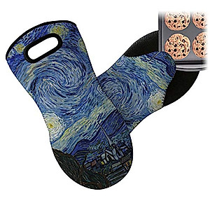 The Starry Night (Van Gogh 1889) Neoprene Oven Mitt - Single