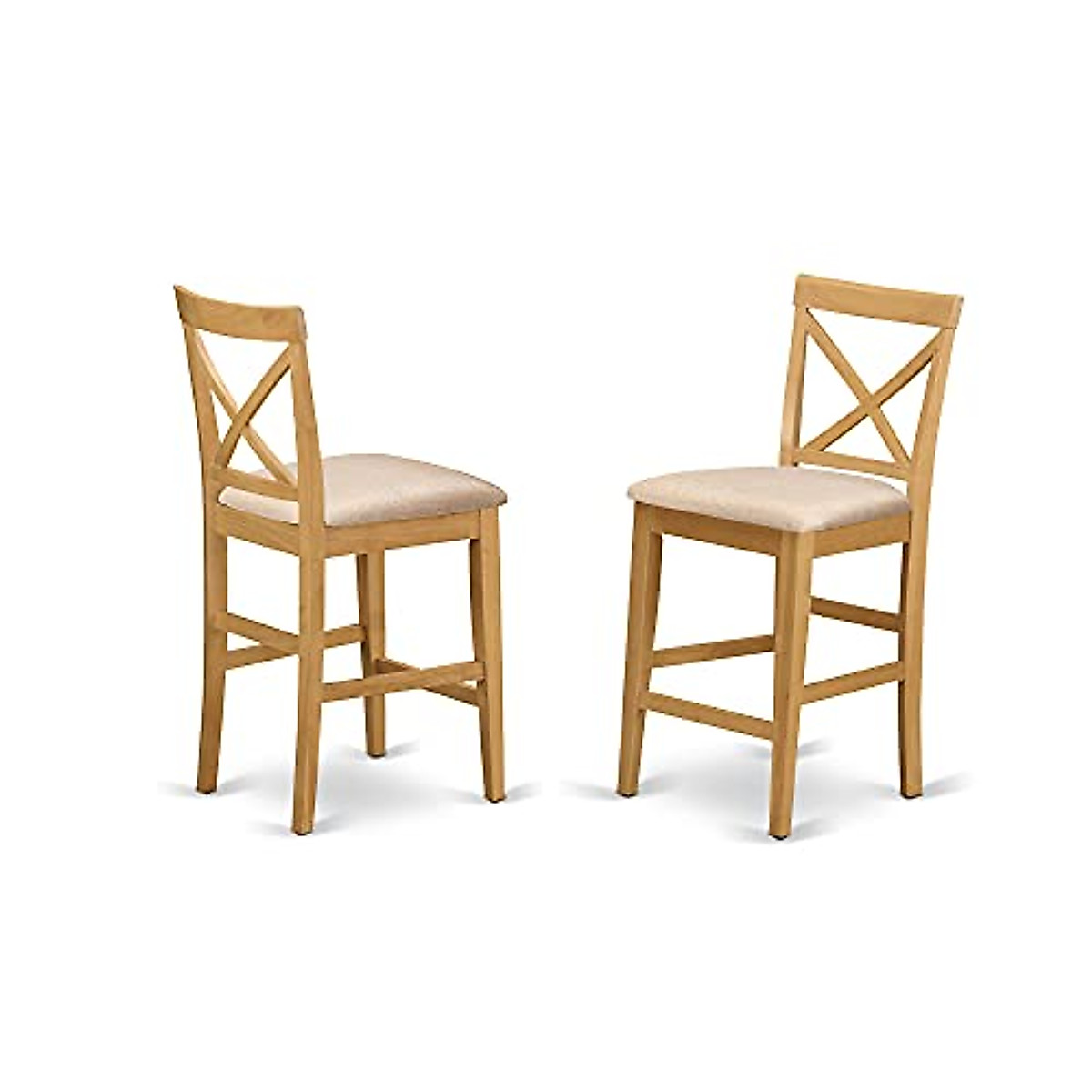 East West Furniture YAPB5-OAK-C Dining Set, 48 x 30 x 36