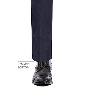 Calvin Klein Men's Slim Fit Suit Separates, Solid Medium Blue, 34W x 30L