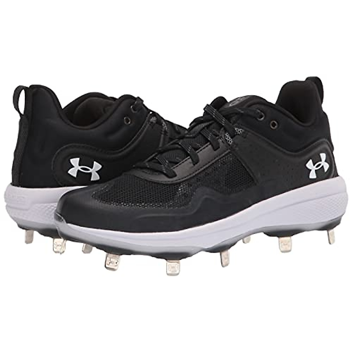 Under Armour Women's Glyde MT, Black (001)/Black, 8 M US