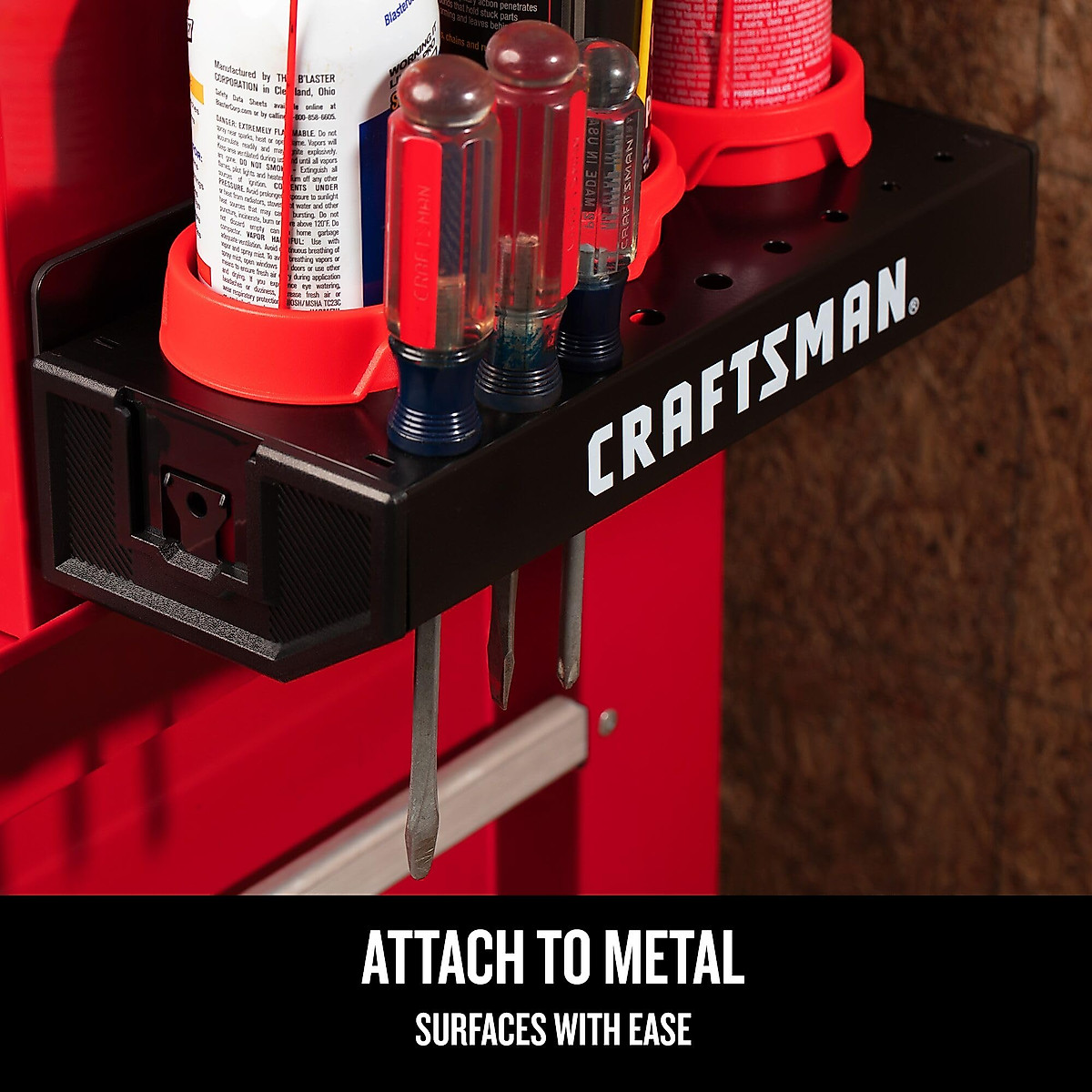 CRAFTSMAN Magnetic Spray Can Shelf (CMST98255)