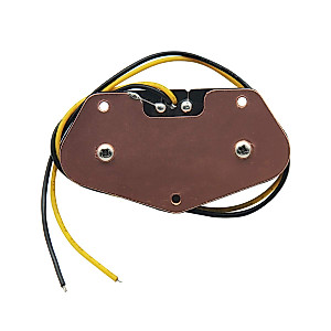 FLEOR Alnico 5 Guitar Pickups Tele Bridge Pickup w/Neck Pickup (Black) Fit Fender Telecaster Pickups Part