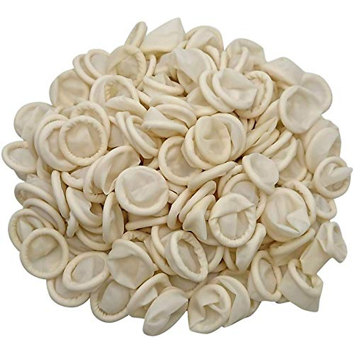 Large Latex Finger Cots Anti Static Rubber Fingertip Protective Finger Cots for Electronic Repair, Handmade Apply, 444 Pcs