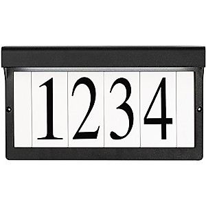 Kichler 43800BKTLED Address Light