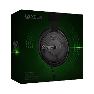 Xbox Stereo Headset 20th Anniversary Special Edition - For Xbox Series X/S, Xbox One, & Window 10 PCs - Ultra-Soft, large earcups - Supports Windows Sonic spatial sound - Flexible, lightweight des