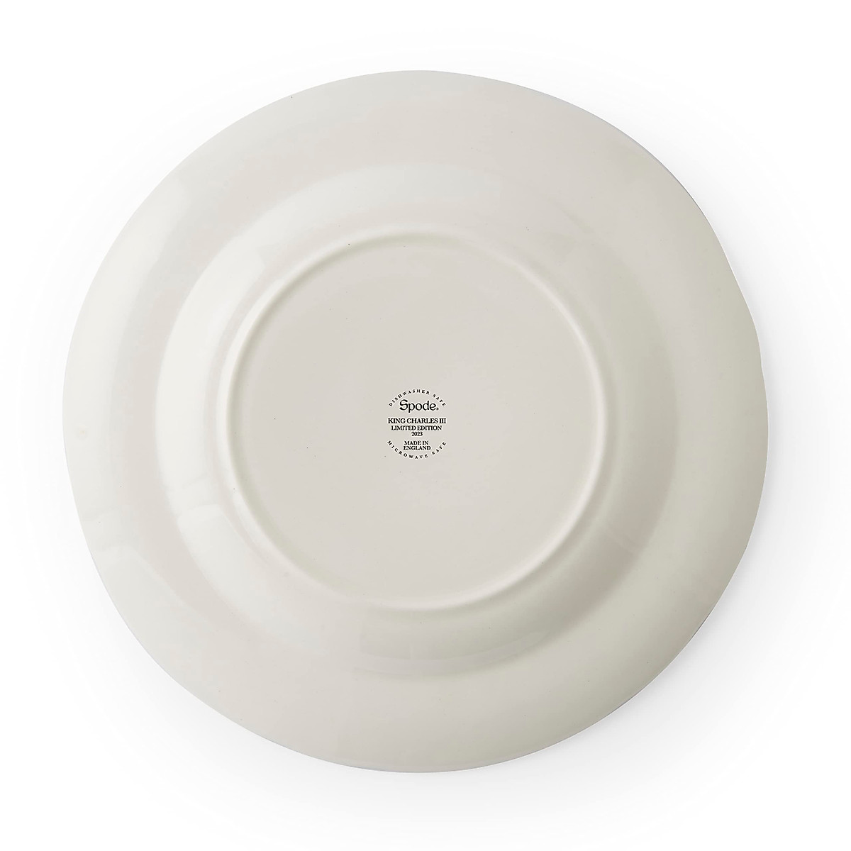Spode King Charles III Coronation Commemorative Plate Commemorative Memorabilia, Souvenirs, or Gift | Home Decoration | Dishwasher and Microwave Safe | Made in England