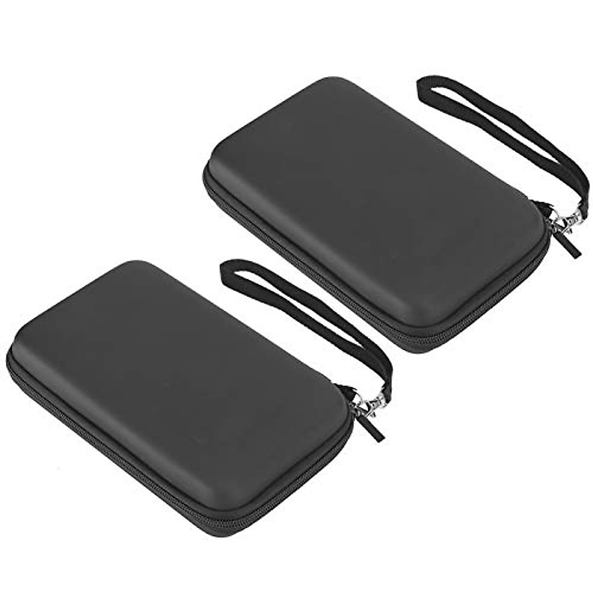 FOLOSAFENAR Hard Bag Strong Extrusion Protector Game Console Storage Bag Impact Resistant for Game Lovers for Game Players (Black)