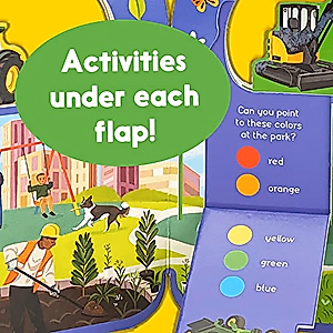 John Deere Kids Machines at Work: Explore Tractors, Vehicles, & Tools Around the Farm - Children's Lift-A-Flap Board Book (John Deere Kids; Flip-a-Flap Children's Interactive Take-Along Board Books)
