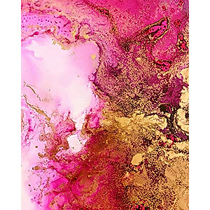 Alcohol Ink Synthetic Paper & Watercolor - Non-Absorbent, Heavy Weight & Tear Resistant - Easily Wipes Off for Reusable Art Paper - Flexible Bright White EVO 9x12 Inch (10 Sheets)
