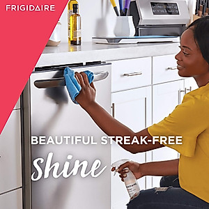 Frigidaire 10FFSSCL02 Ready Clean Stainless Steel Cleaner, 12 Ounces, 2-Pack, 2 Pack, Clear