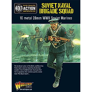 Bolt Action Soviet Naval Brigade, 28mm Wargaming Miniatures