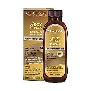 Clairol Professional Permanent Liquicolor for Blonde Hair Color, 6nn Dark Neutral Blonde, 2 oz