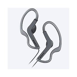 Sony MDR-AS210/B Sport In-ear Headphones, Black