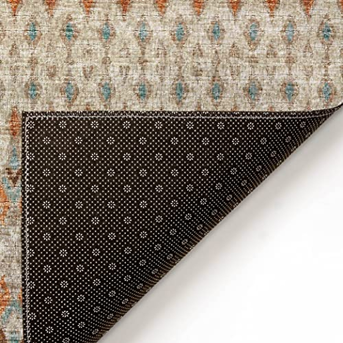 Addison Bravado Geometric Ikat Canyon Power Loomed 8' x 10' Area Rug