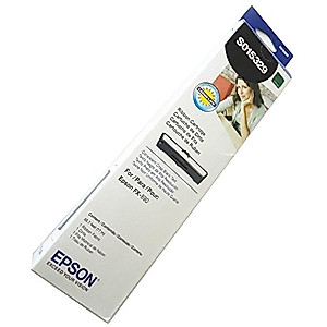 Epson S015329 FX-890 Fabric Ribbon -Cartridge (Black) in Retail Packaging