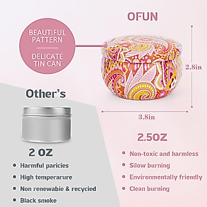 Scented Candles Gifts Set for Women, 9 Pack Aromatherapy Candles Pack Soy Wax Include Lavender, Jasmine and Vanilla Scented for Bridesmaid, Birthday, Valentine's, Mother's Day, Bath, Yoga