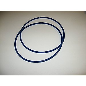 NEW DRIVE BELTS 2 BLUE MAX ROUNDFOR SEARS CRAFTSMAN 351.221060 WOOD LATHE