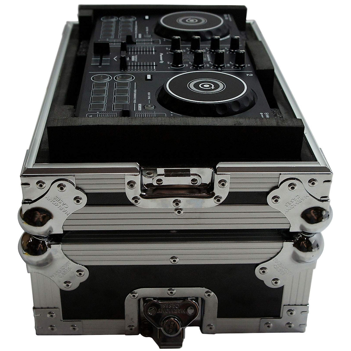 Harmony Audio HCDDJ200 Flight Glide Laptop Stand Tray DJ Custom Case Compatible with Pioneer DDJ-200