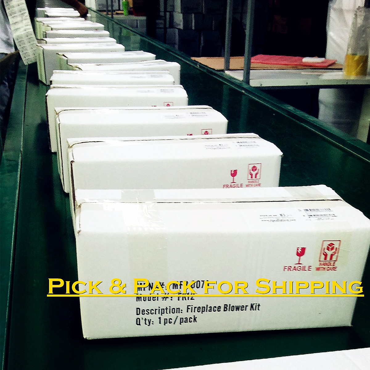 Durablow MFB009 Large BLOT Replacement Fireplace Blower Fan Unit for Monessen Hearth System, Kingsman, Majestic, Martin, Hunter, Large