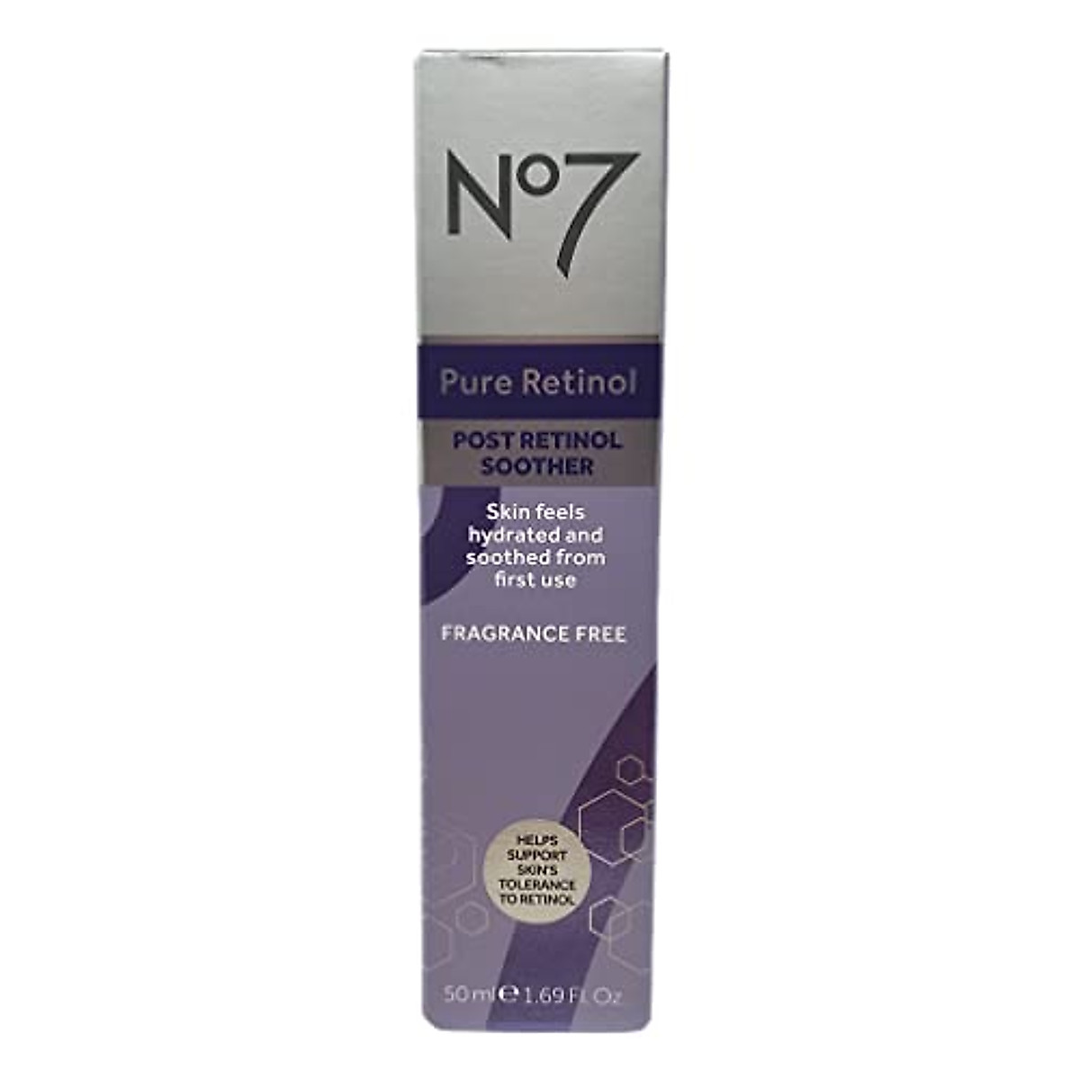 No. 7 No 7 Pure Retinol Skincare Bundle - Contains Pure Retinol Night Concentrate (1 fl oz) and Post Retinol Soother (1.69 fl oz) - No 7 Pure Retinol Fragrance Free Beauty Set, 2 Piece Set