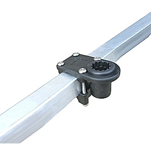 Brocraft Crappie Rod Holder for Pontoon Boat/ Pontoon Boat Rod Holder System/ Square Rail Mount Rod Holder System