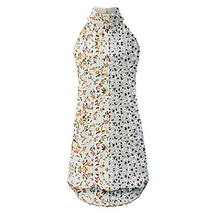 Cnebo Maxi Dresses for Women 2023 Plus Size Women Summer Dresses for Halter Neck Sundress Flowy Sleeveless Knee Length Light Blue