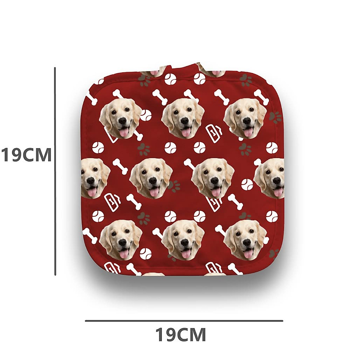 Customized Pot Holders are Heat-Resistant and Washable Decorative Kitchen Gifts, Suitable for Cooking and Baking, Patterns Can Be Customized