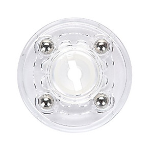 TamBee 4PCS 2Inch Acrylic Lazy Susan Turntable Organizer Revolving Display Base White Acrylic for Spice Rack Table Cake Kitchen Pantry Decorating
