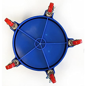 Grit Guard Bucket Dolly - Blue
