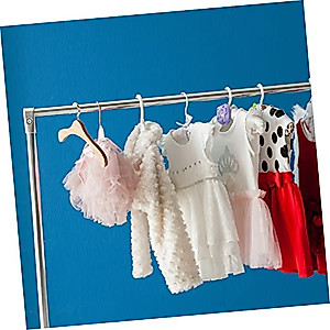 BESPORTBLE Children Hangers Kids Armoire Hanging Racks for Clothes Heavy Duty Short Hangers for Closet Wooden Hangers Dress Hangers Doll Wooden Clothes Hanger 1/3 Bjd Dolls Hanger Baby 10pcs