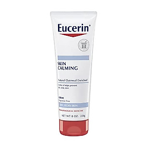 Eucerin 11962 Plus Intensive Repair Lotion, Calming Cream, 8 oz, White